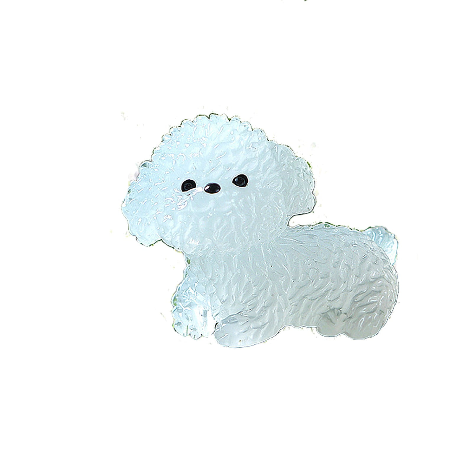 Floleo Glow In The Dark Dogs Figurines,Luminous Mini Resin Puppy ...
