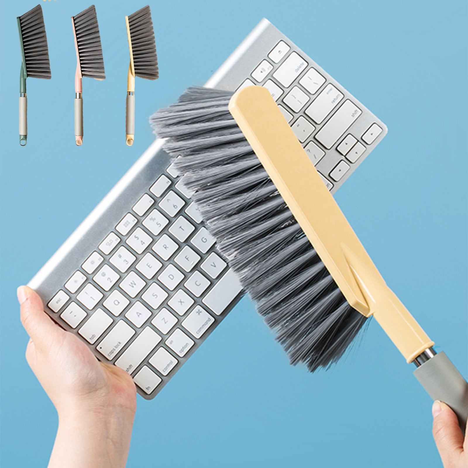 Floleo Hand Broom Brush,Soft Bristle Cleaning Brush,Counter Brush ...