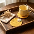Floleo Handmade Cotton Rope Coasters, Boho Kitchen Table Heat ...