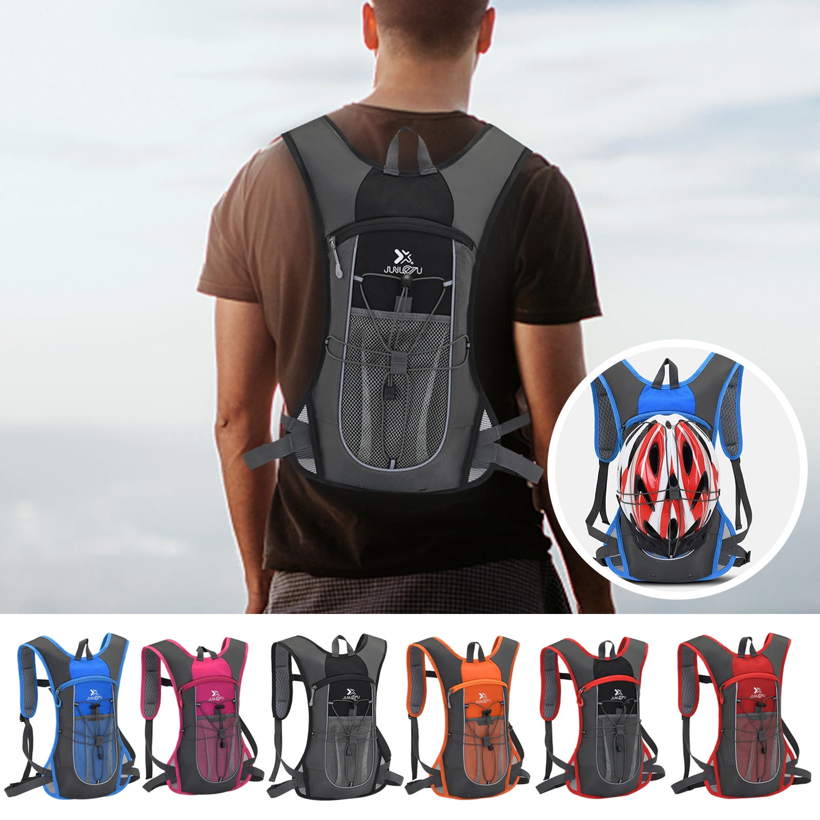 Floleo Hydration Backpack With Hydration Bladder Water Backpack For ...