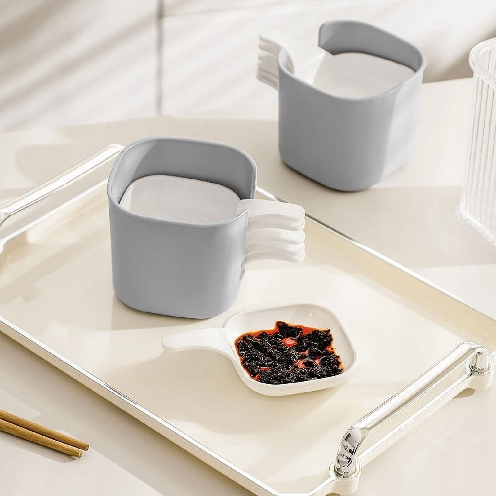 Floleo Japanese Seasoning Dish Set, Dipping Dish, Spattering Dish ...