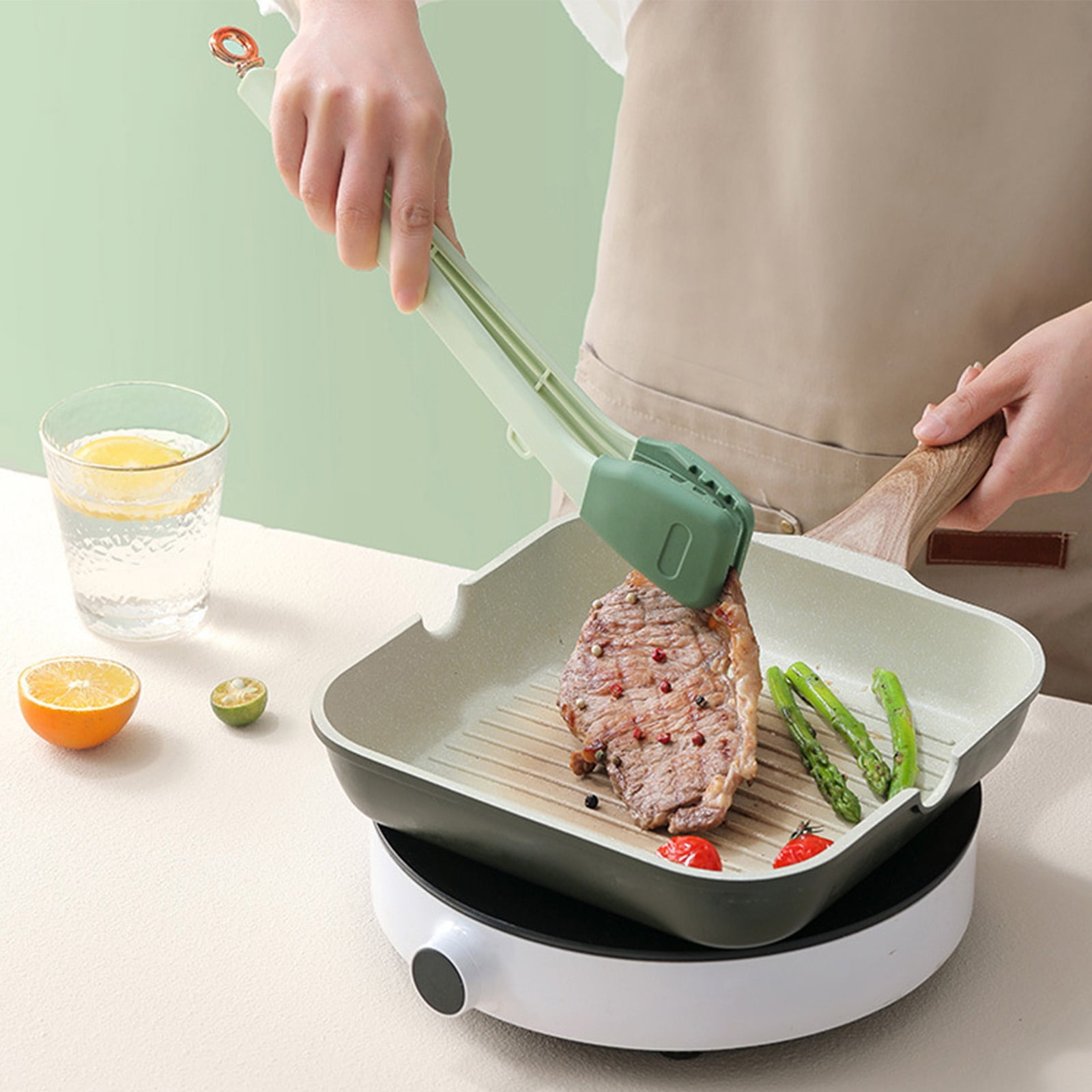 Floleo Kitchen Spatula Tongs Food Serving Tongs Cooking With BPA Free ...