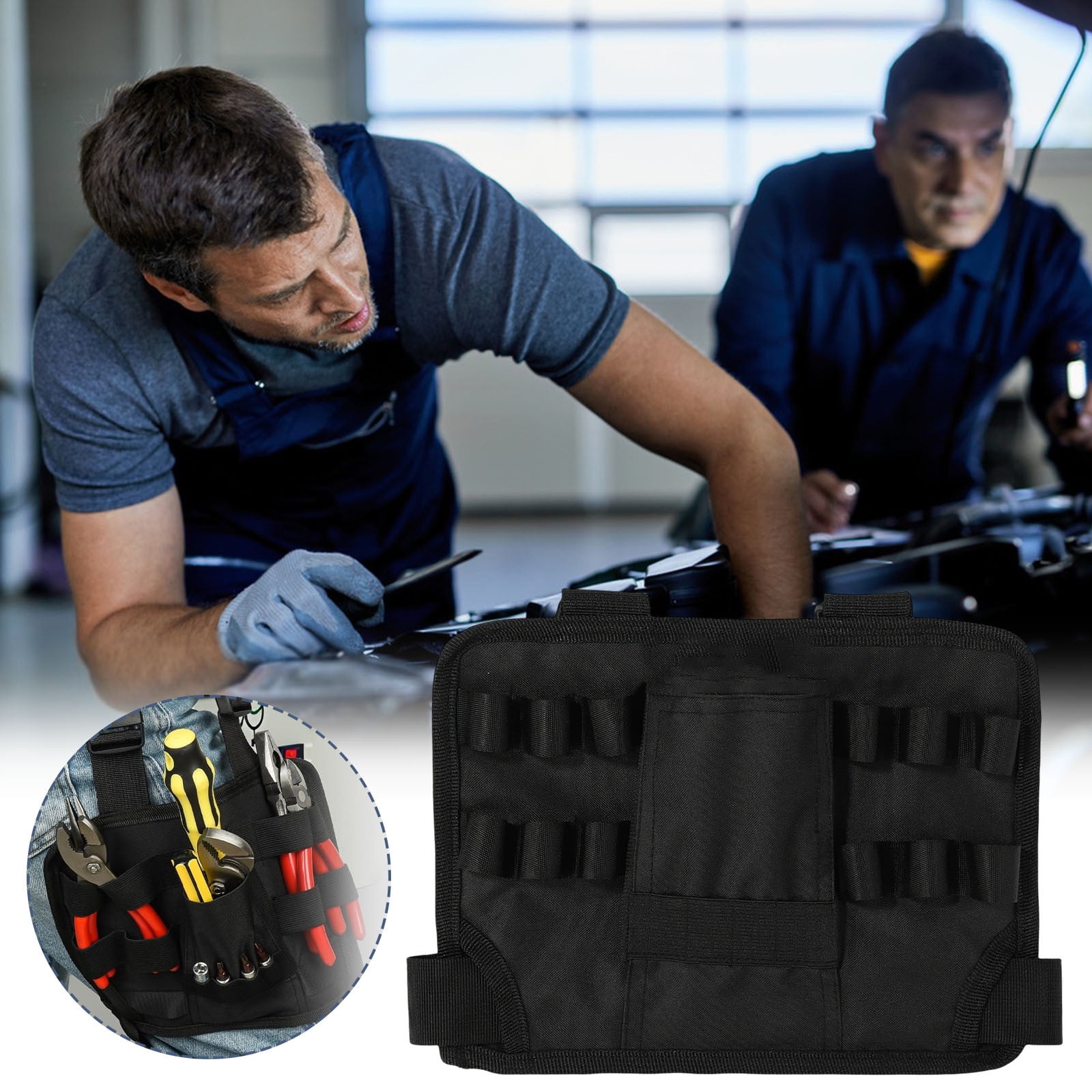 Floleo Multifunctional Tool Bag Storage Waist, Leg Bag, Portable Tool ...