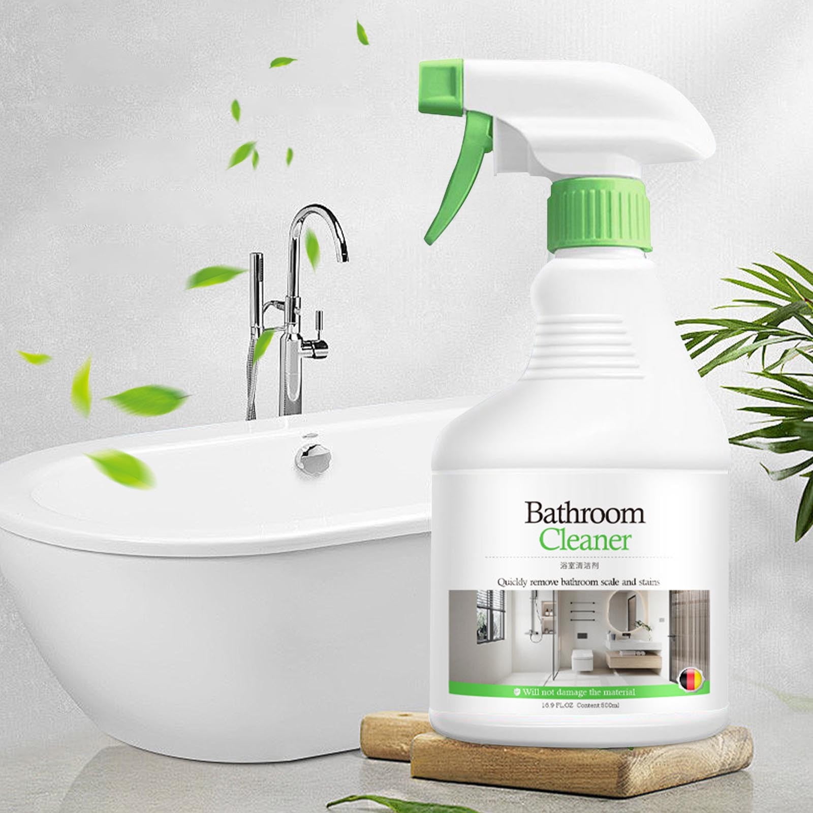Floleo Powerful Bathroom Cleaner for Tile Glass Limescale Remover ...