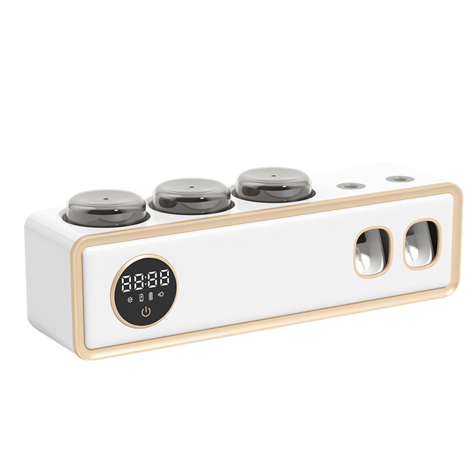 Floleo Toothbrush Sanitizer, 5 Slots Tooth Brush Sterilizer Cleaner ...