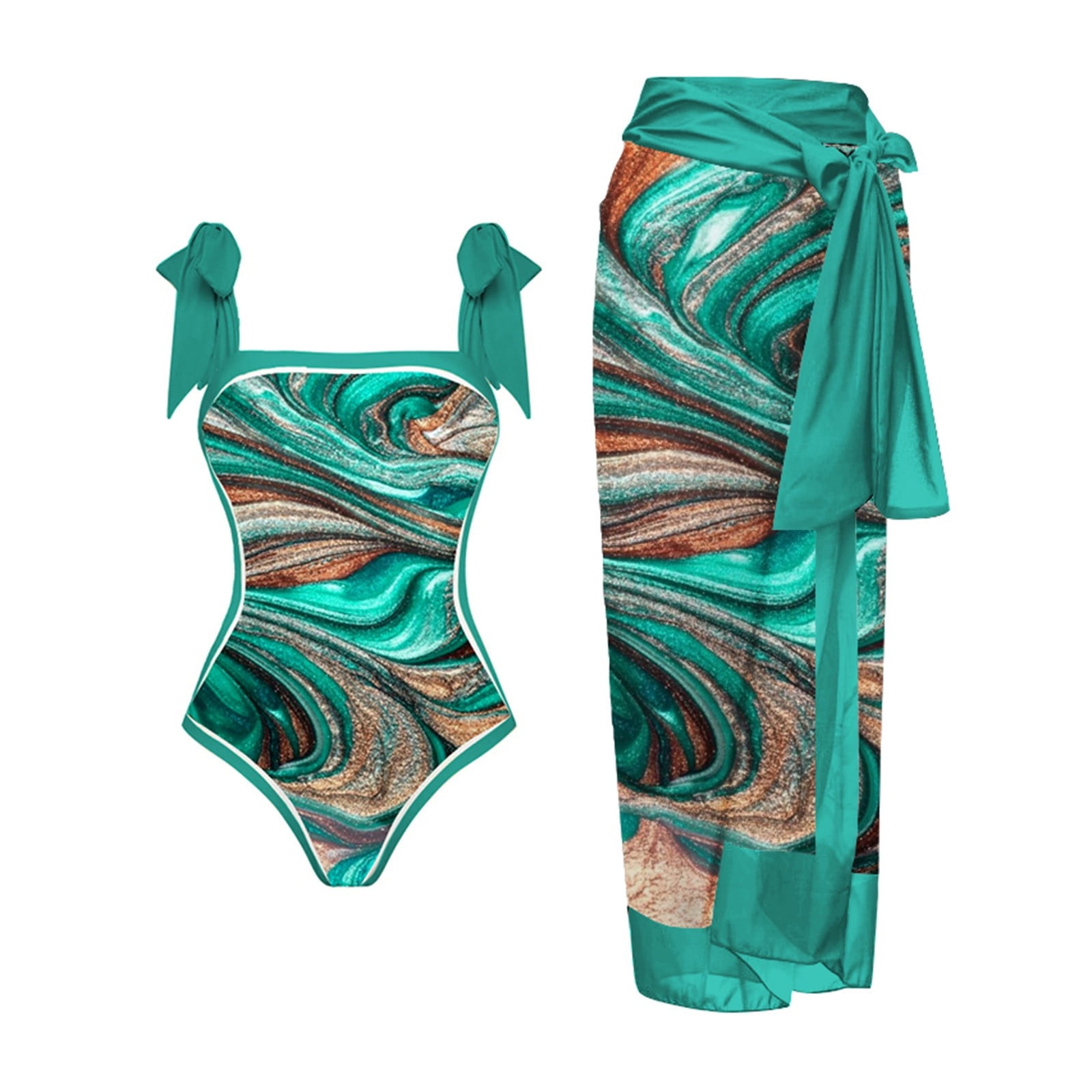Floleo Womens Bikini Wraps Sarong Cover Up Wrap Skirt Womens Sexy One