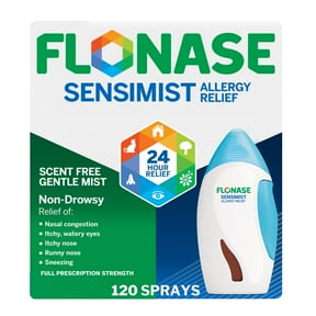 Flonase Sensimist Allergy Relief Nasal Spray, 24-Hour Multi-Symptom ...