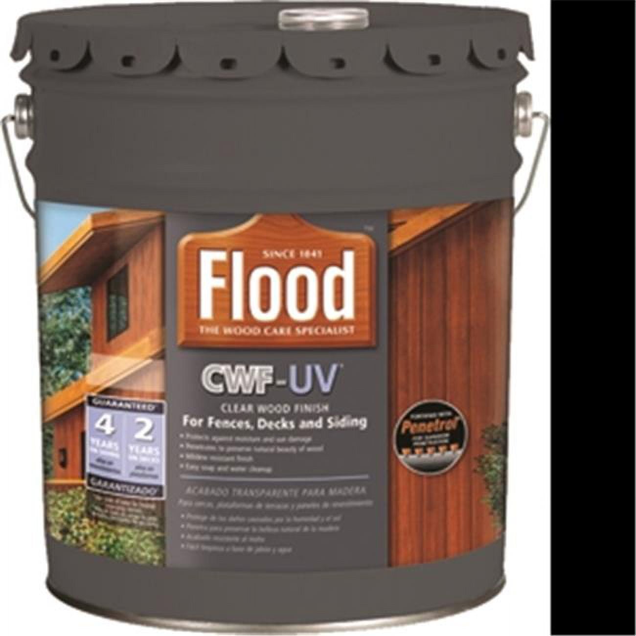 Flood FLD442-05 CWF-UV Clear Wood Finish, 5 Gallon - Walmart.com