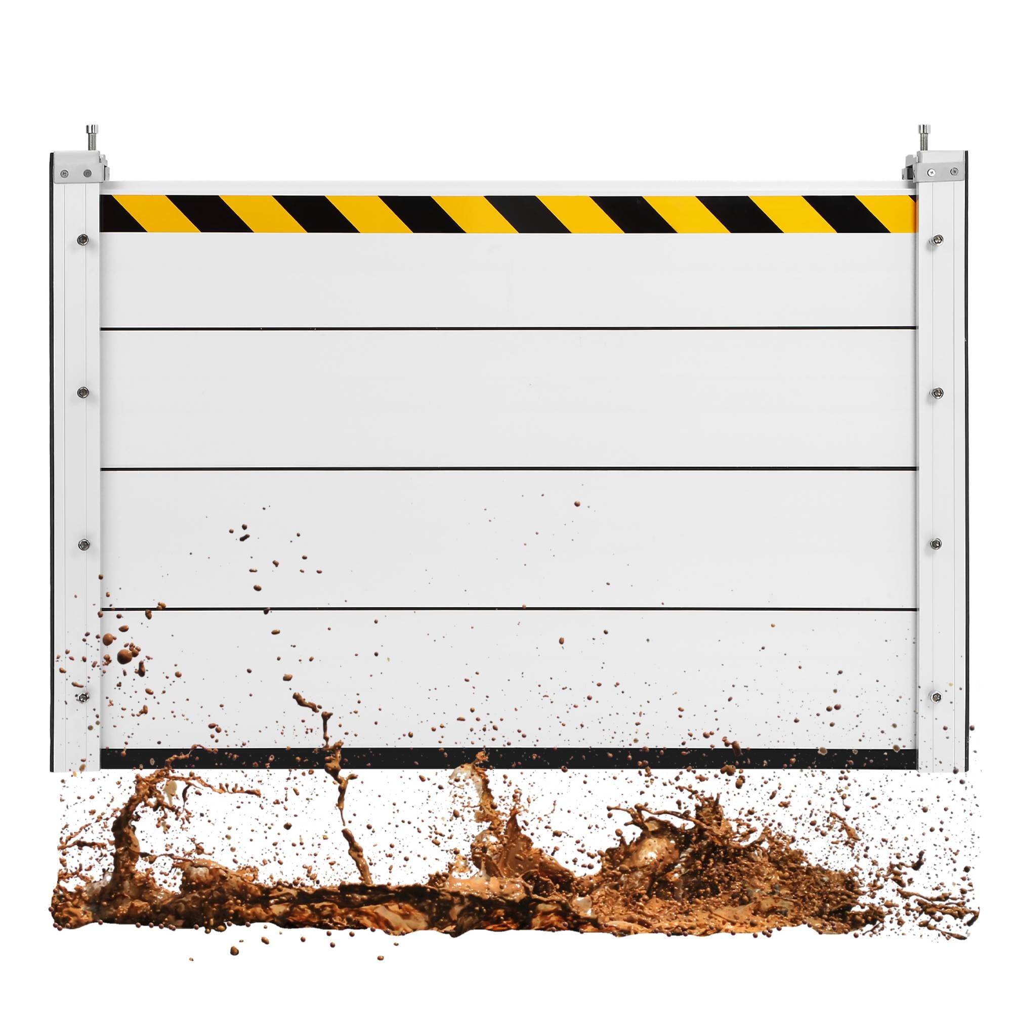 Flood Protection Baffle Reusable Flood Barrier Shield Aluminum Heavy ...