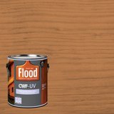 Flood CWF-UV® Wood Stain, Transparent Cedar Finish Deck Sealer, 1 ...