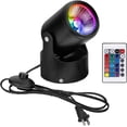 Floodlight 7 watt background light with US plug and remote control ...