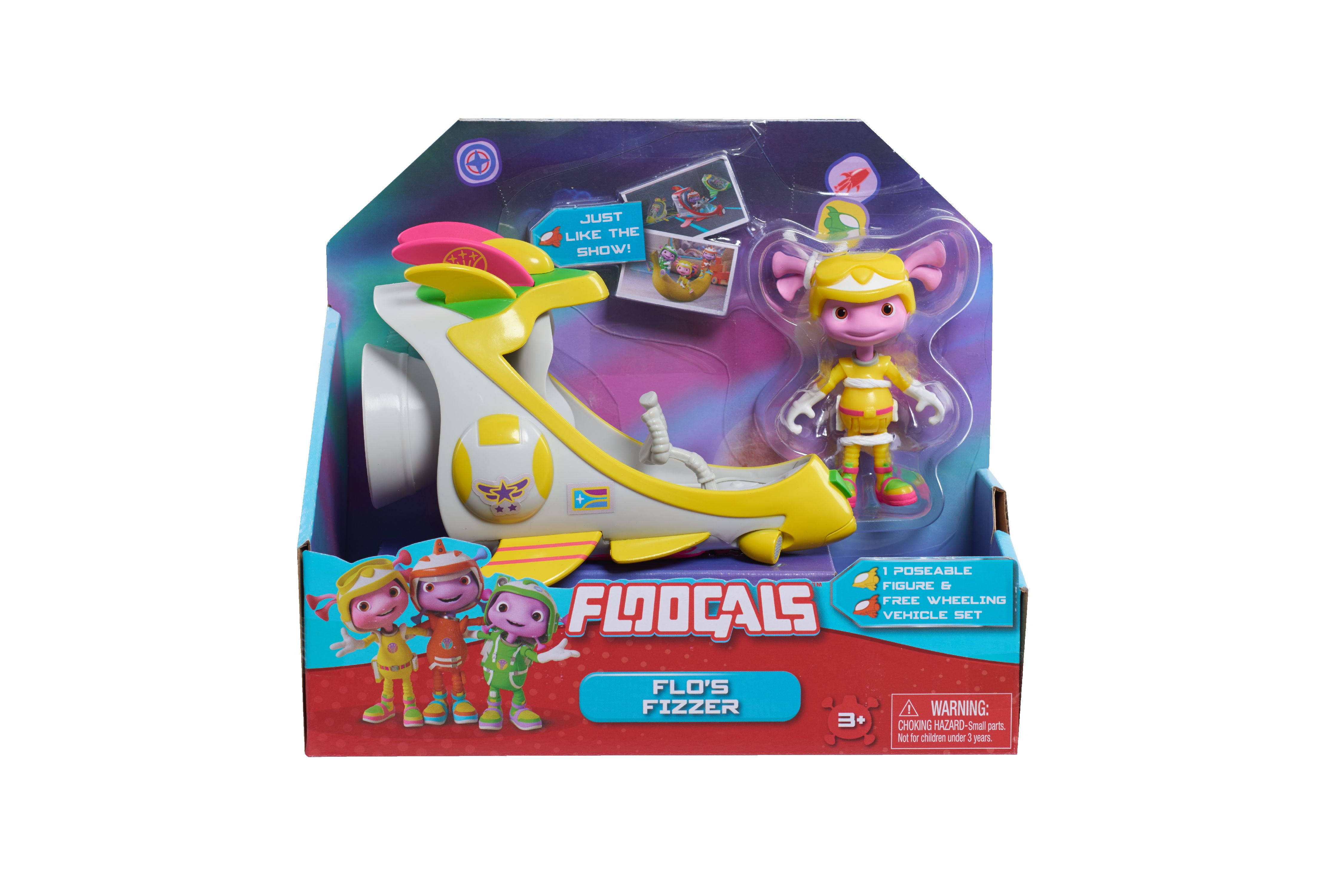 Floogals Figure with Vehicle-Fleeker with Vehicle - Walmart.com