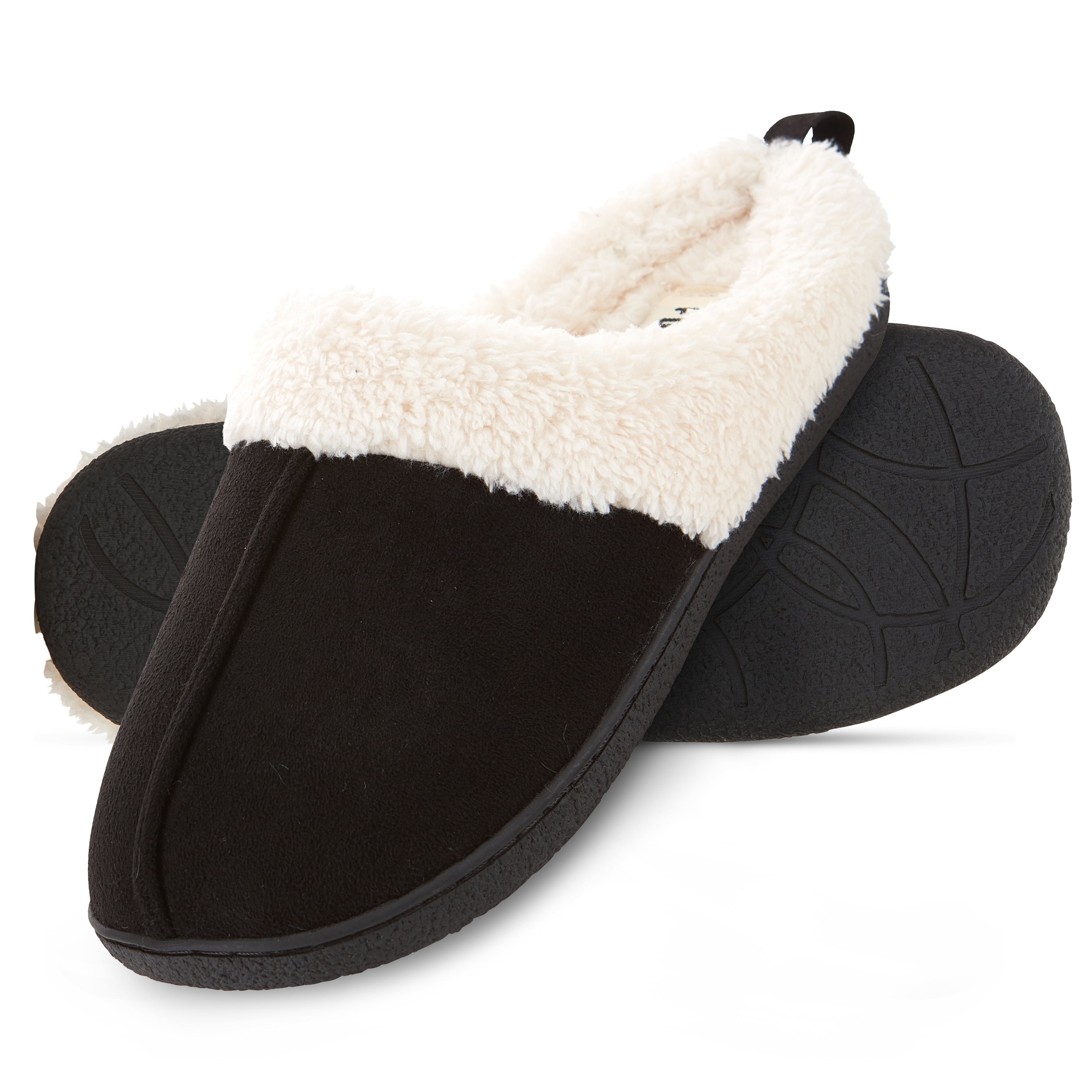 Floopi Comfortable Women's House Slippers: Memory Foam Lined Clog, Anti ...