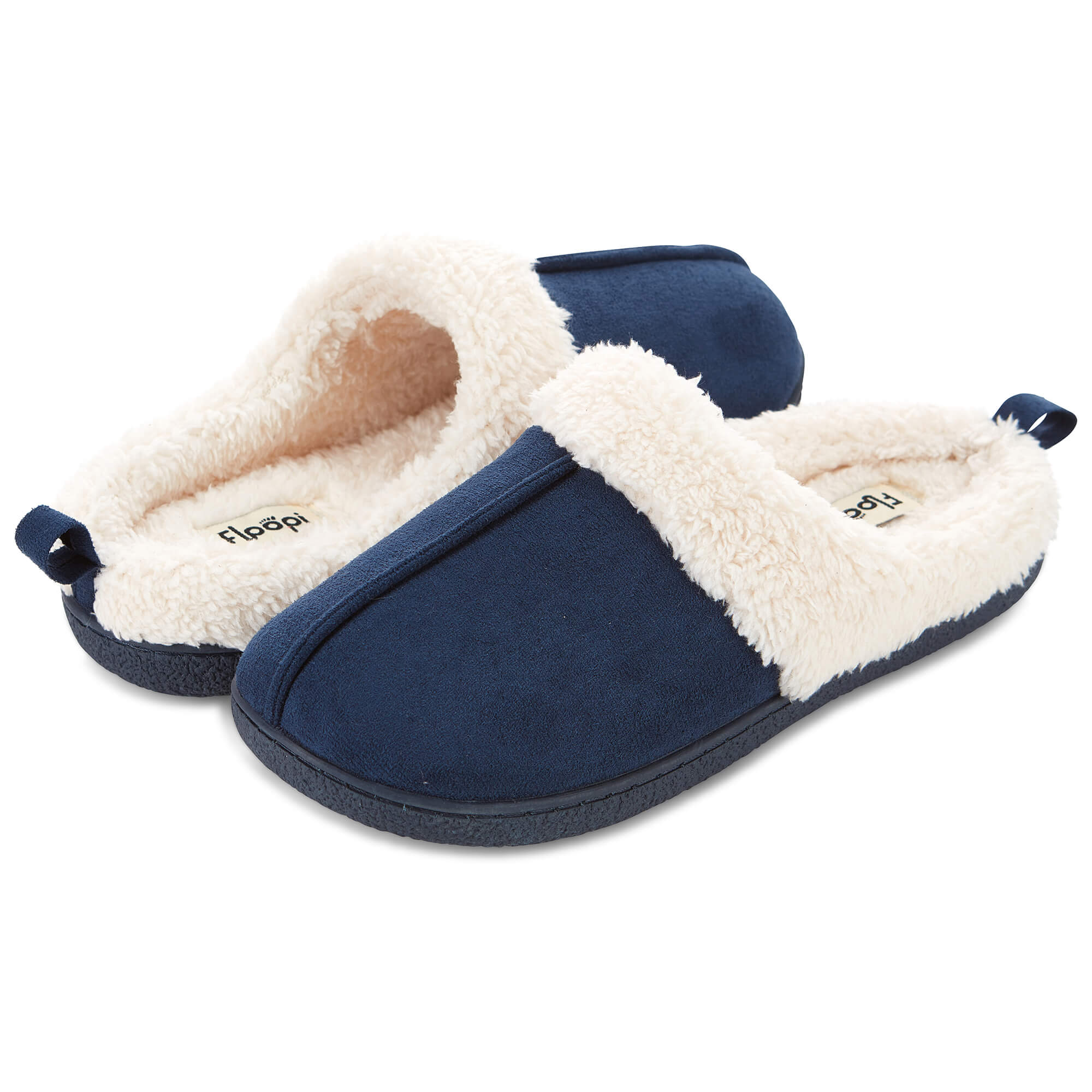 Floopi House Slippers for Women, Lined Clog Womens Slippers Cozy Memory ...