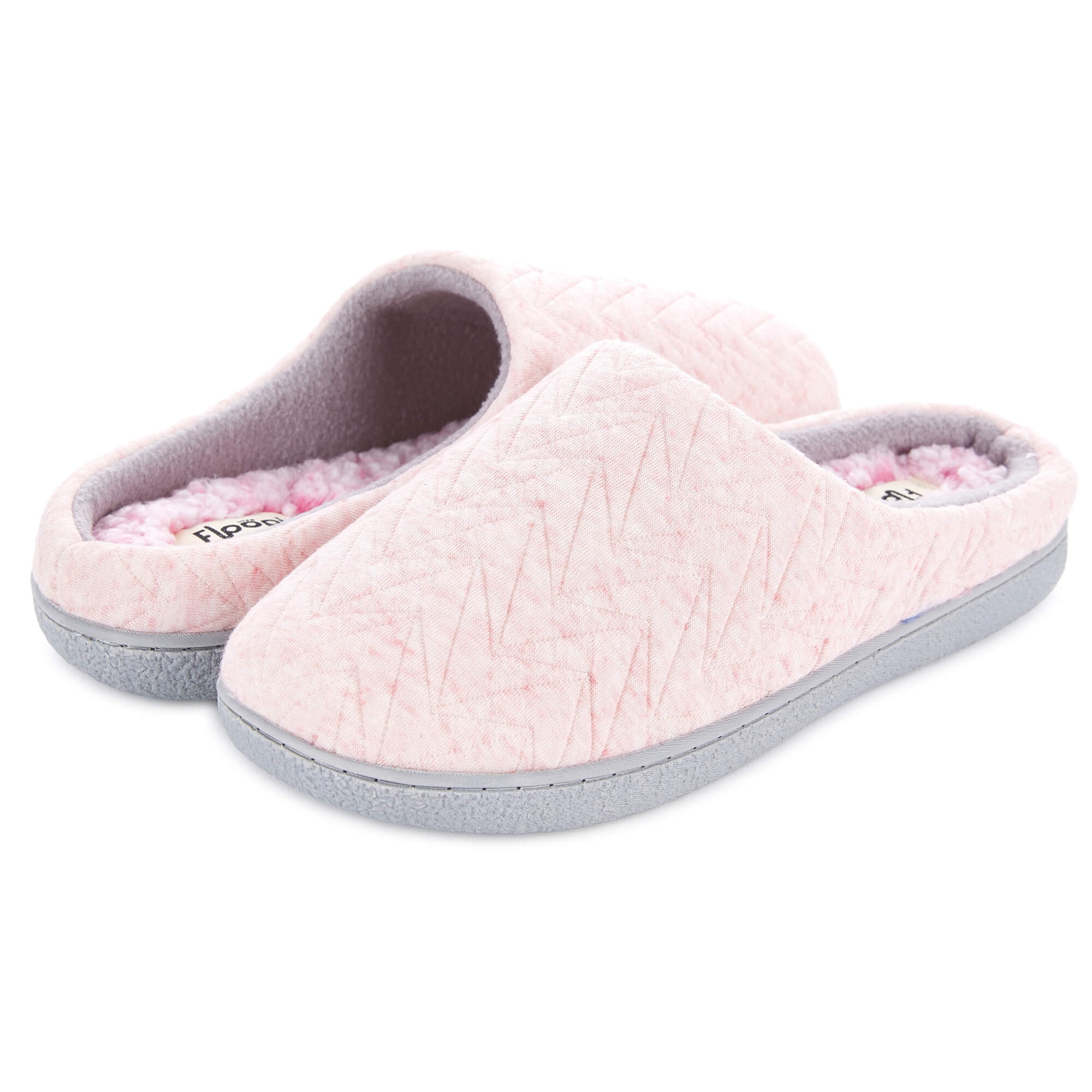 Floopi Slippers for Women Quilted Indoor Outdoor House Clog Slipper ...