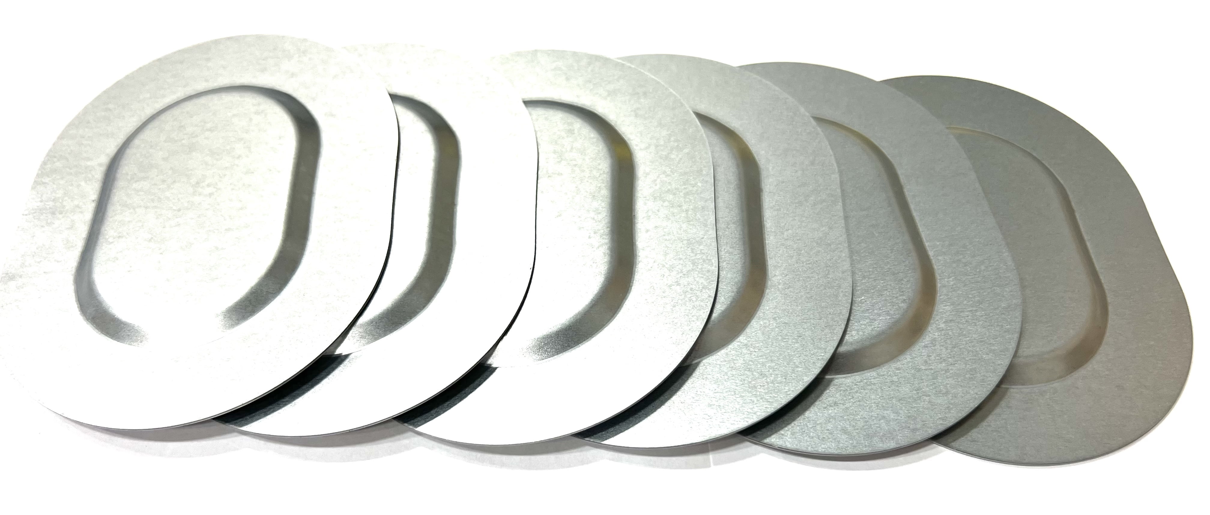 Floor And Trunk Pan Body Metal Oval Drain Plug,Pack of 6 - Walmart.com