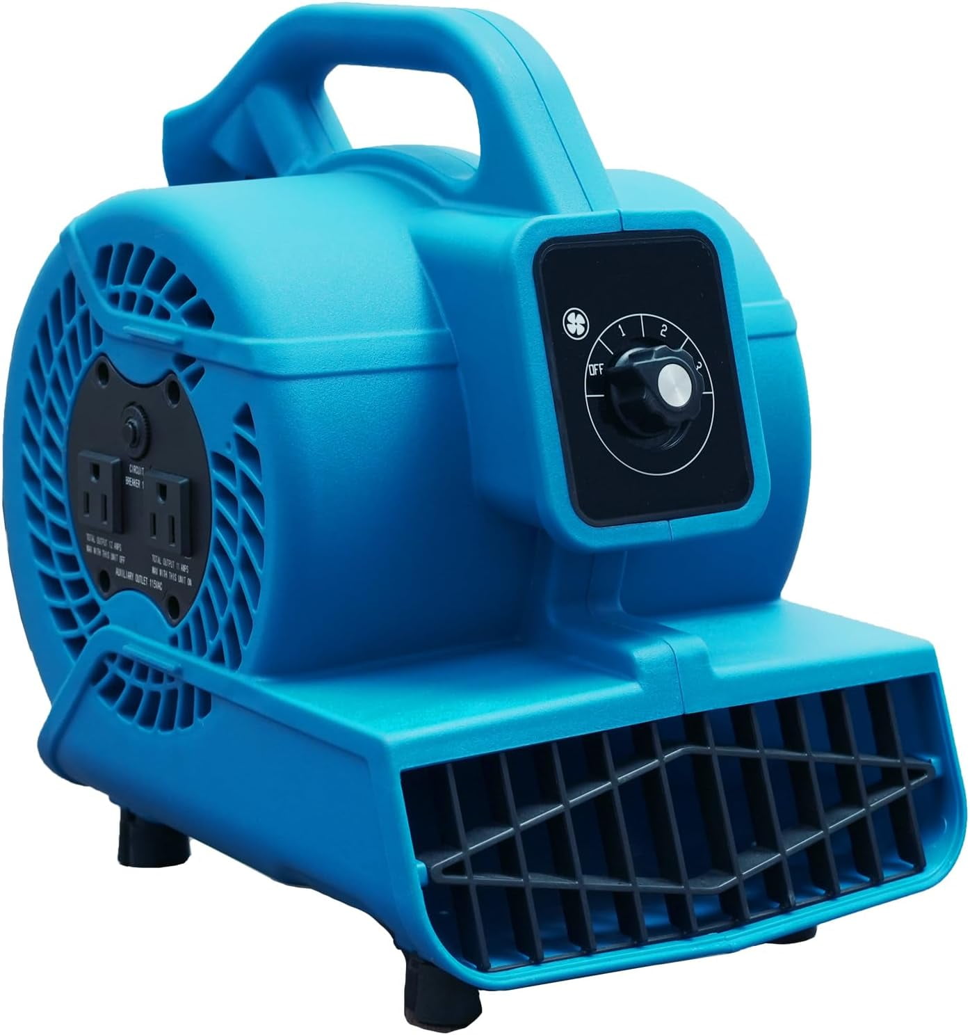 Floor Blower, 1360 RPM 600 CFM, Air Mover for Drying and Cooling ...