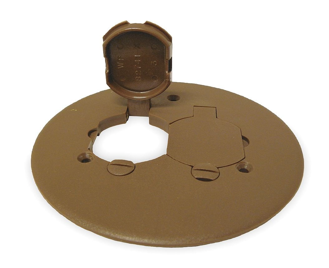 Floor Box Cover, Duplex, Bronze, Pvc - Walmart.com