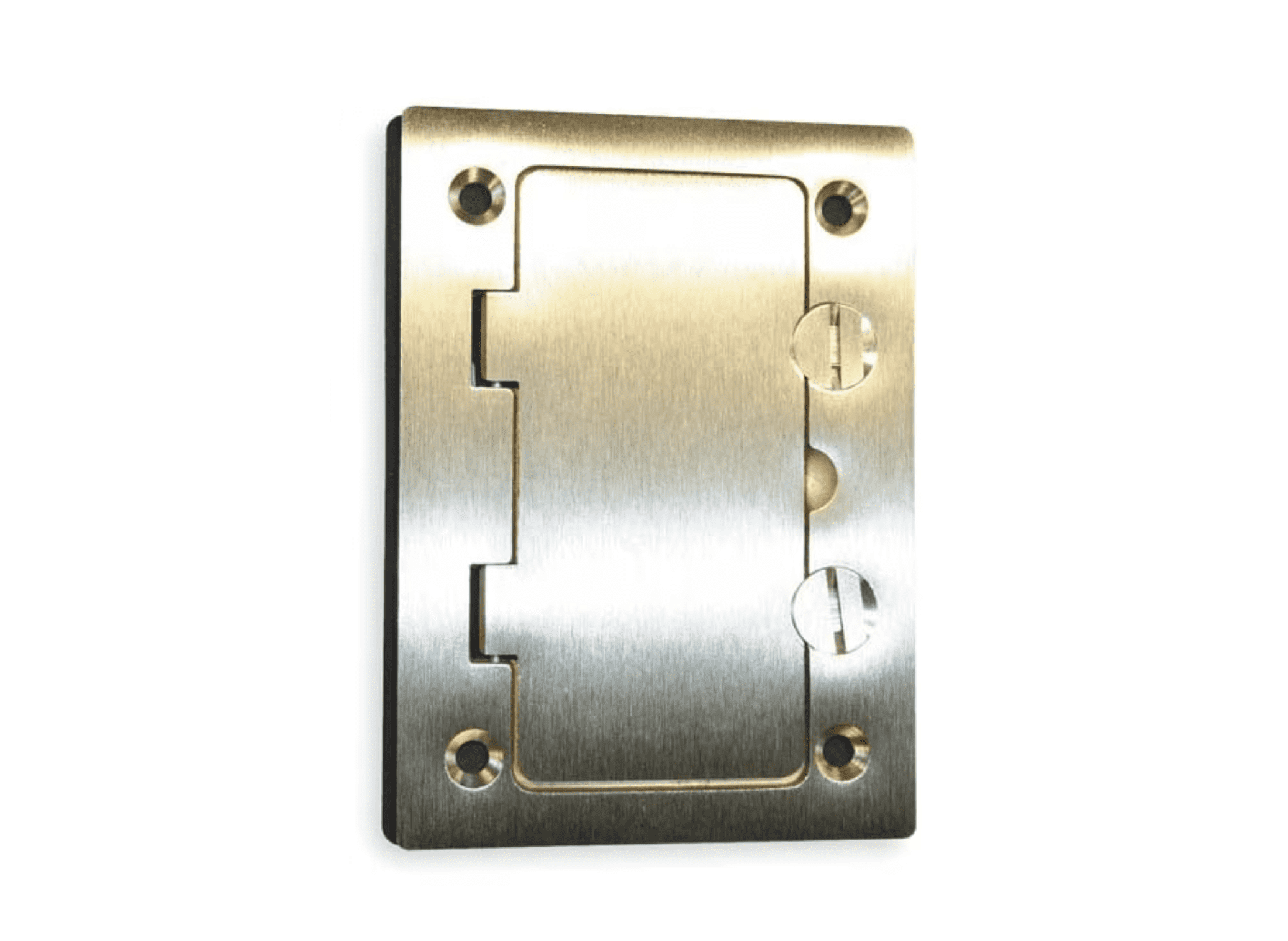 Floor Box Cover, Rectangular, Brass - Walmart.com