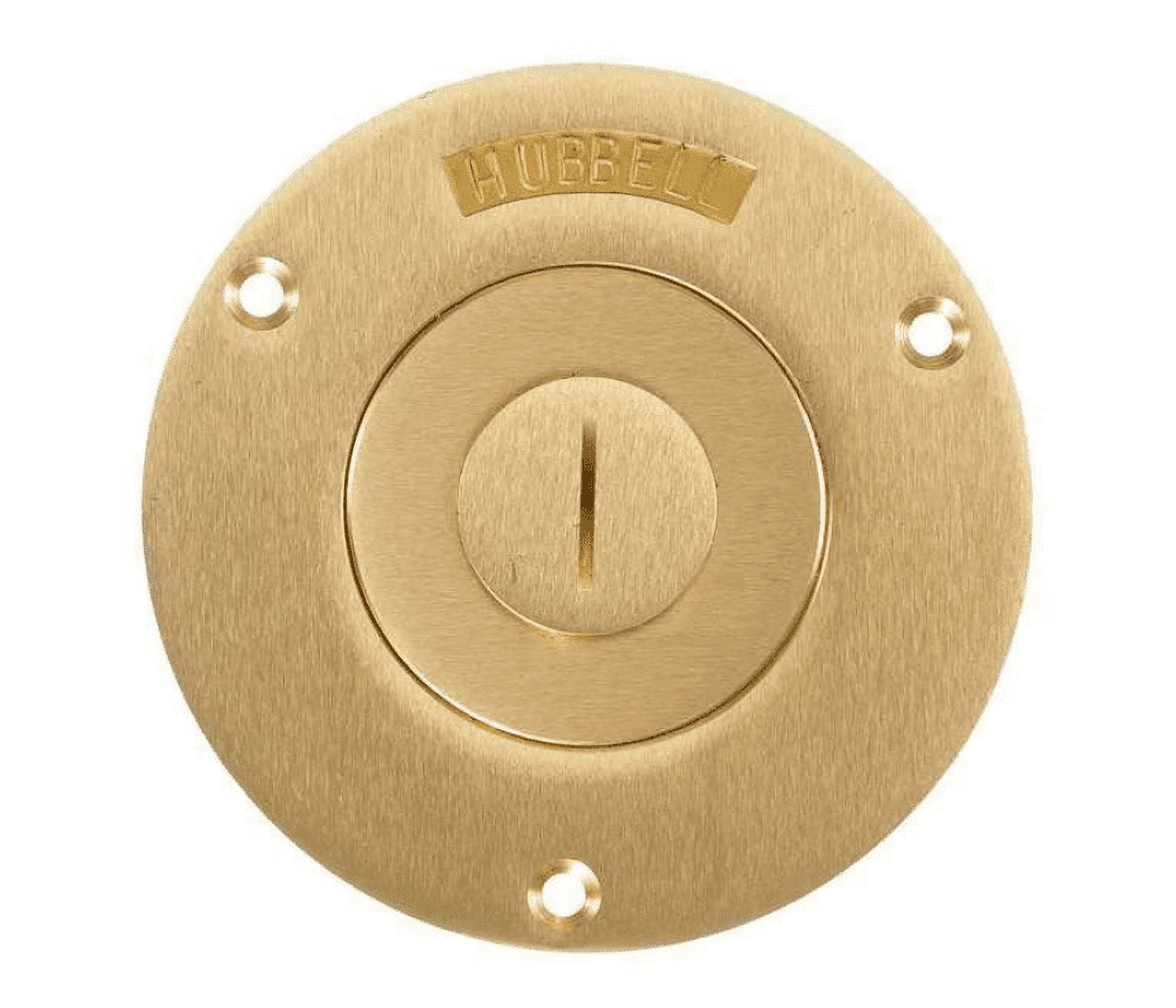 Floor Box Cover, Round, 2-Gang, 1/2 in. - Walmart.com