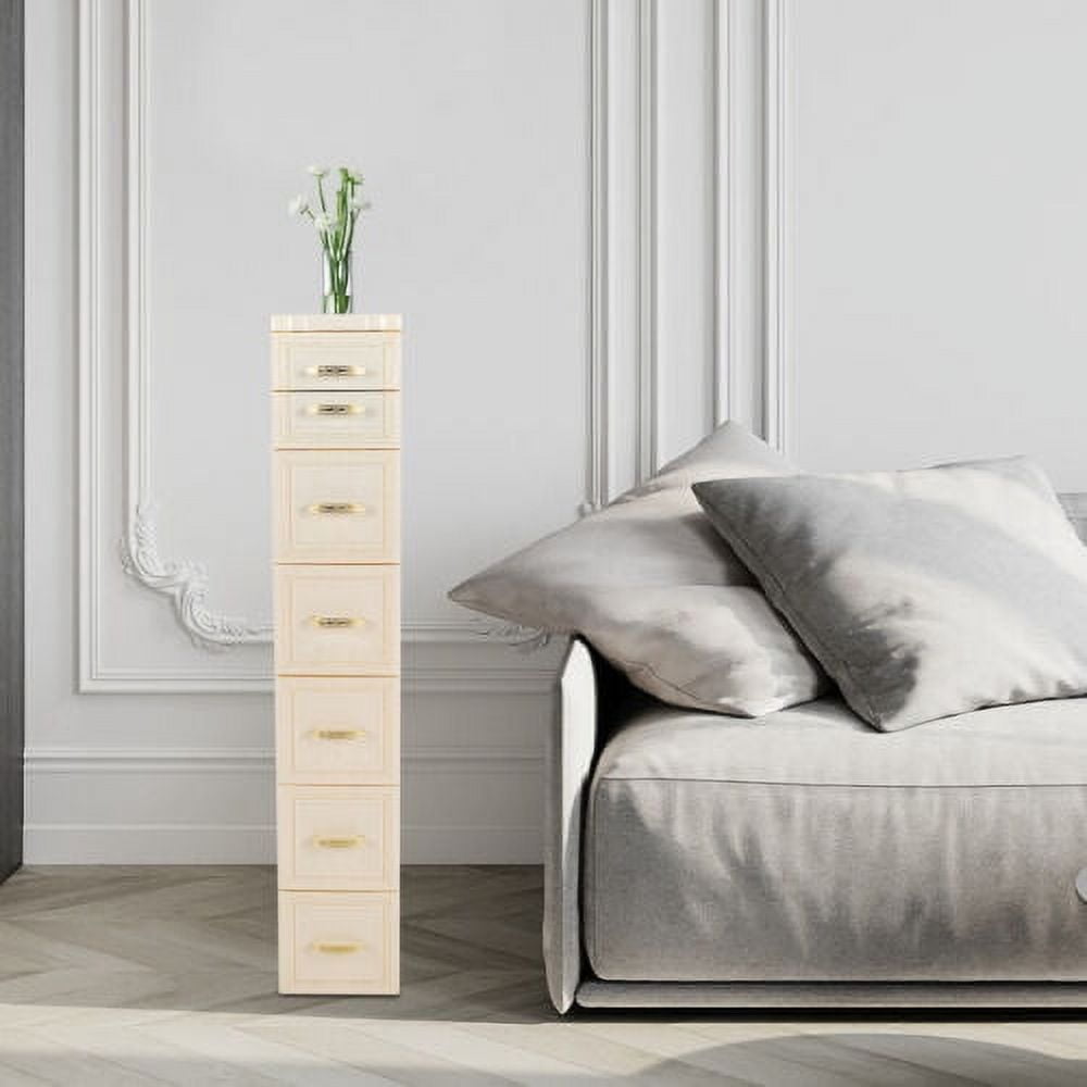 Floor Cabinet Large Capacity Vertical Storage Lockers For Small Spaces ...