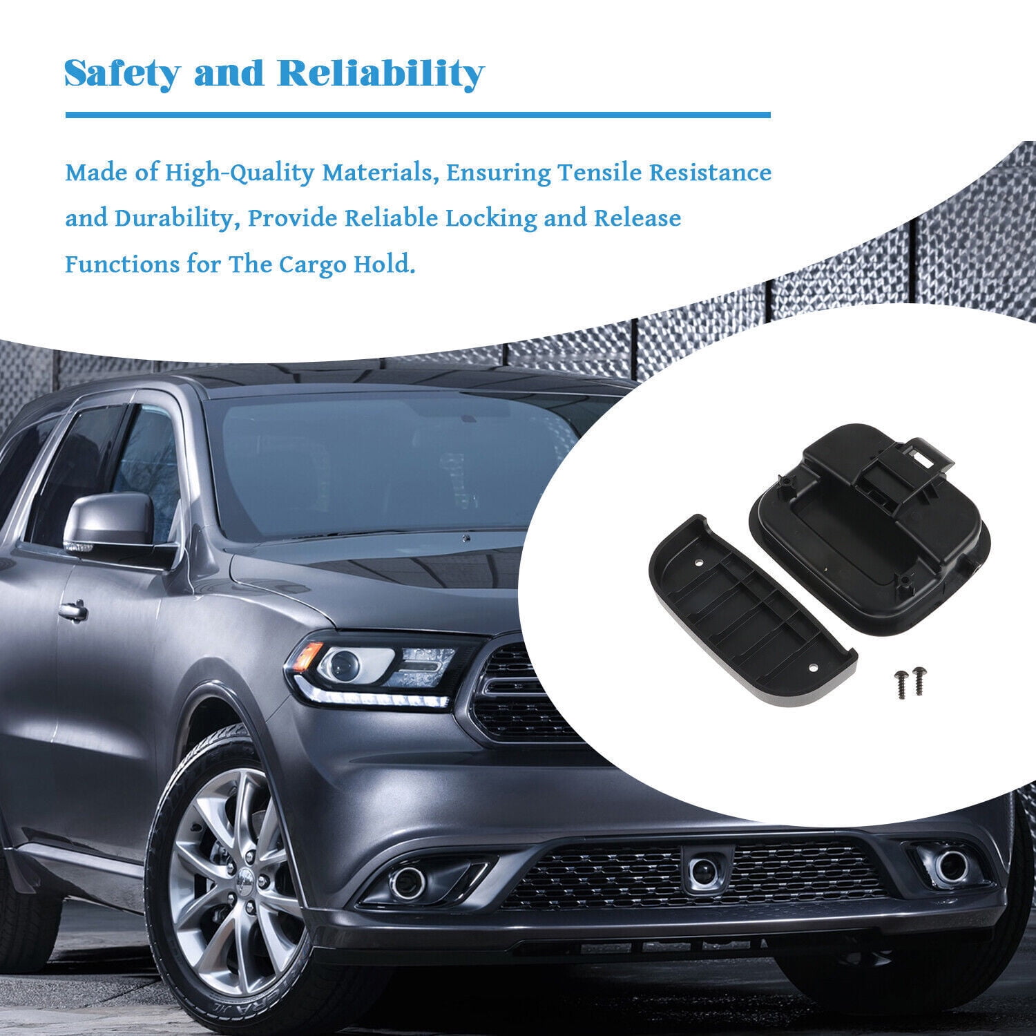 Floor Cargo Latch Release Handle for 2013-2015 Jeep Dodge Durango Grand ...