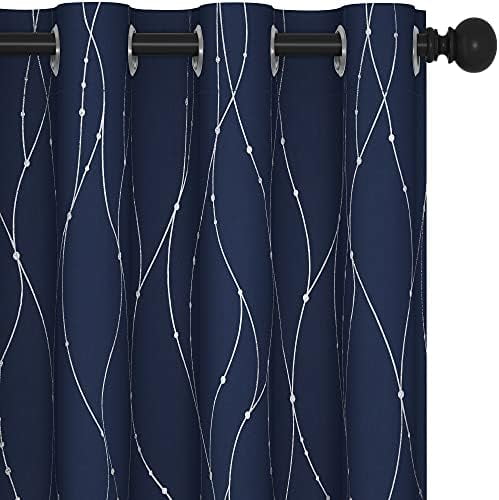Floor to Ceiling Curtains, Blackout Drapes 108 Inches Long, Soundproof ...