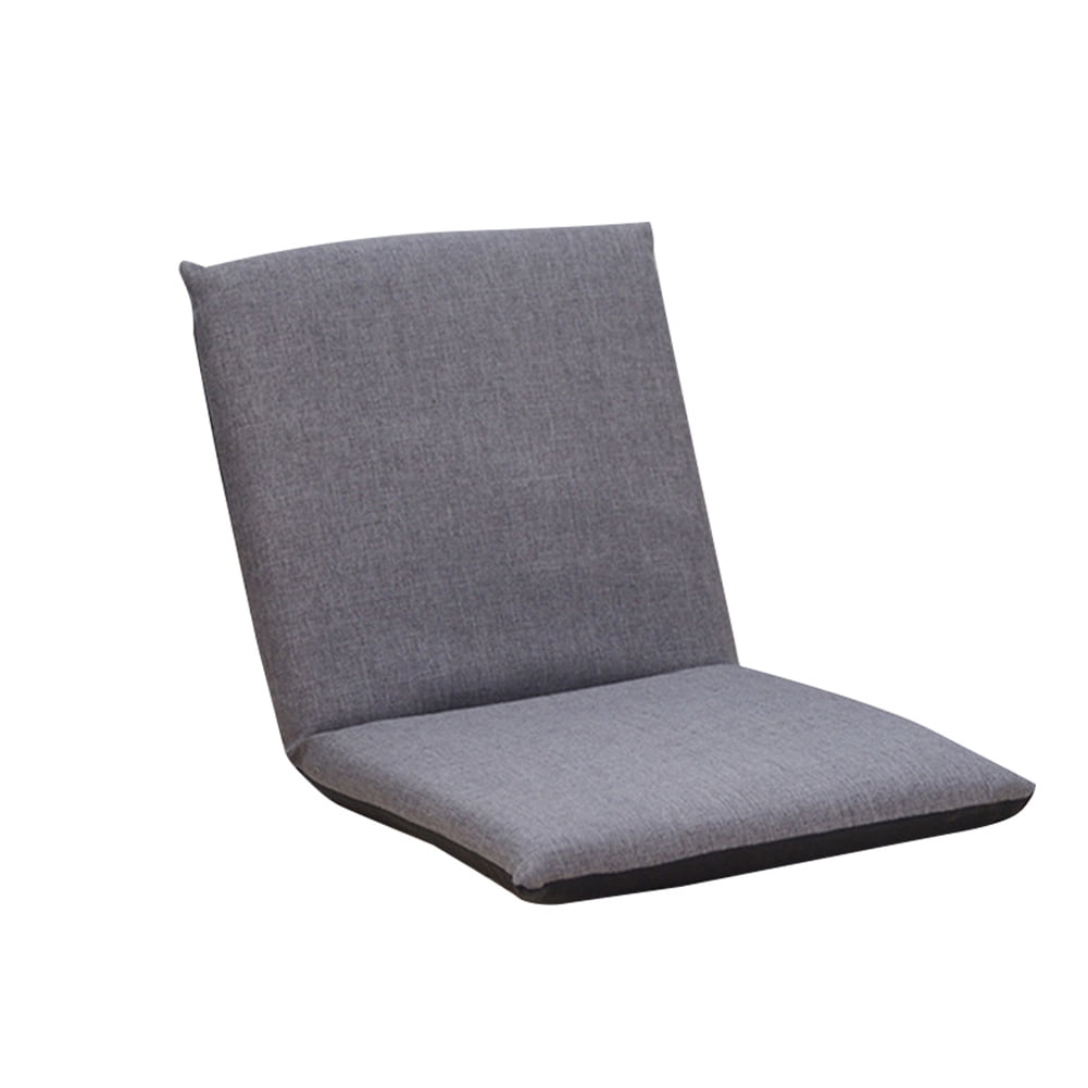 Floor Chair with Back Support - Adjustable 6-Position Foldable ...
