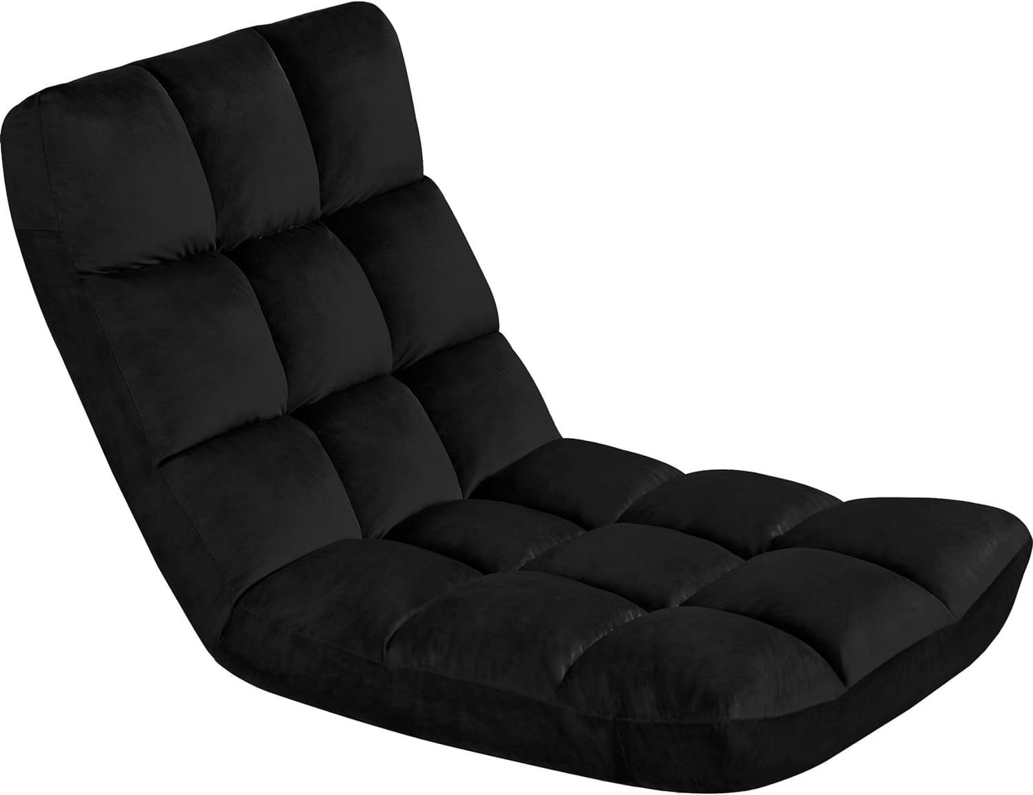 Floor Chair, Meditation Chair with Back Support Gaming Floor Lounger ...