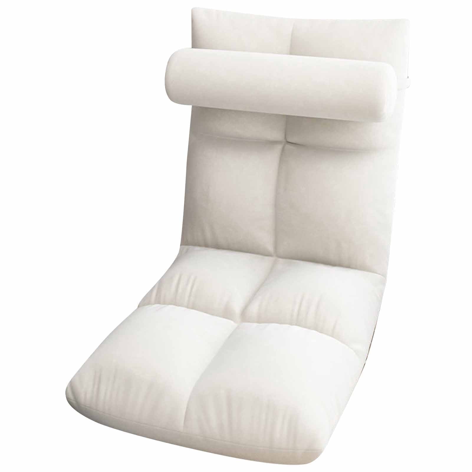 LIYJTK Floor Chair Recliner, Adjustable Meditation Chair, Soft Flannel ...