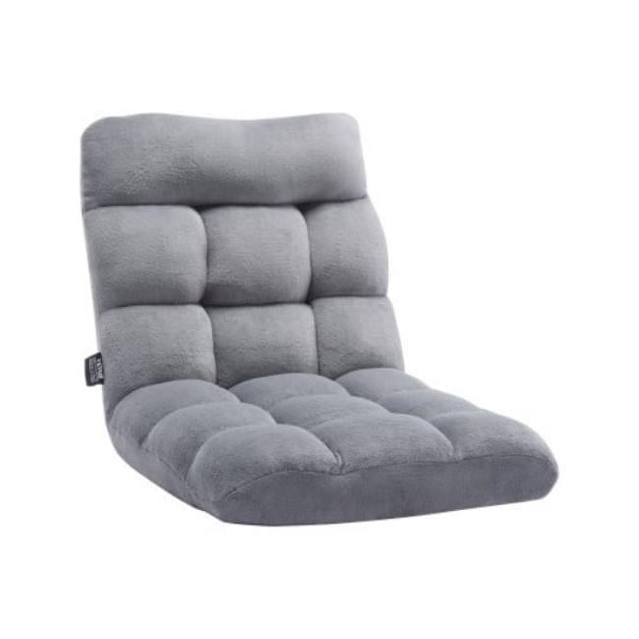 Floor Chair with Back Support and 14 Adjustable Positions Folding Sofa ...
