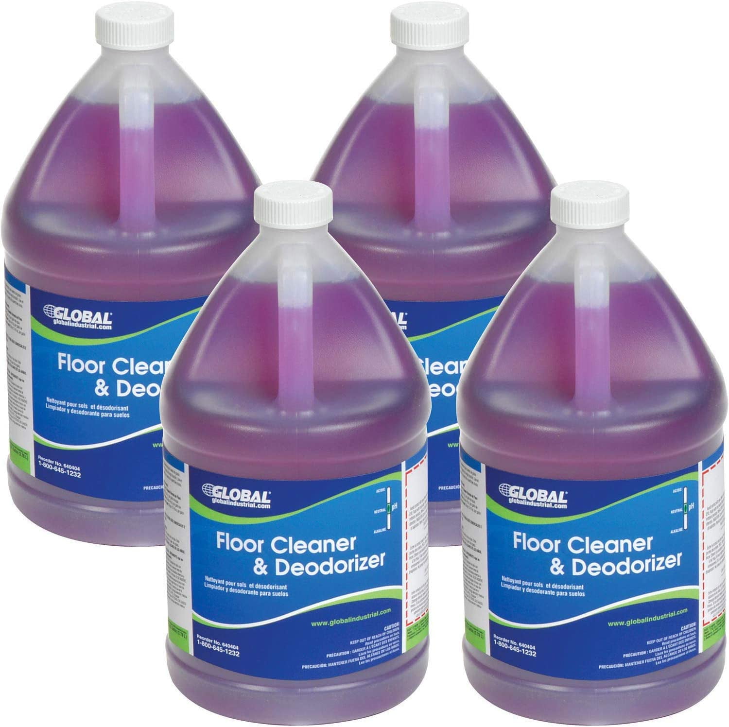 Floor Cleaner & Deodorizer, Case Of Four 1 Gallon Bottles - Walmart.com