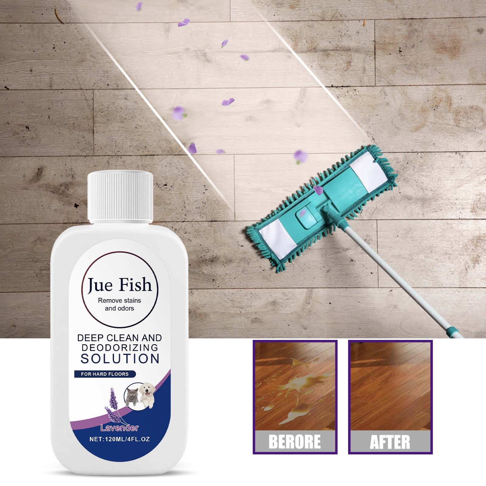 Floor Cleaner,Floor Cleaning Fluid Solution for Tile, Stone, Laminate ...