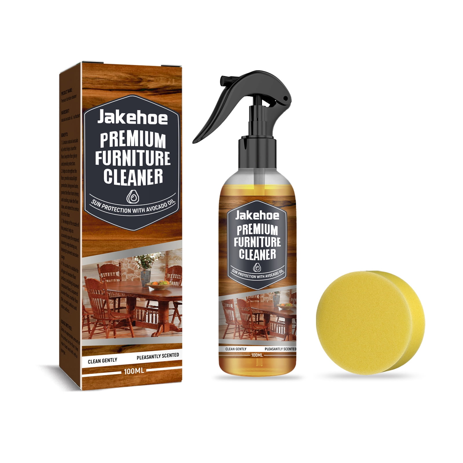 Floor Cleaner, Furniture Cleaner Sponge For Furniture Care Cleaning For ...