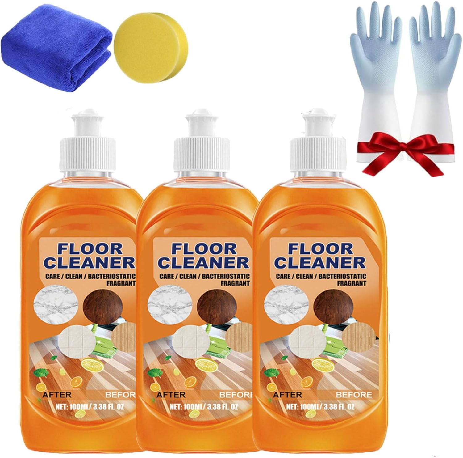 Floor Cleaner, Life Sunny 2025 Upgraded Multi-purpose Floor Cleaner ...