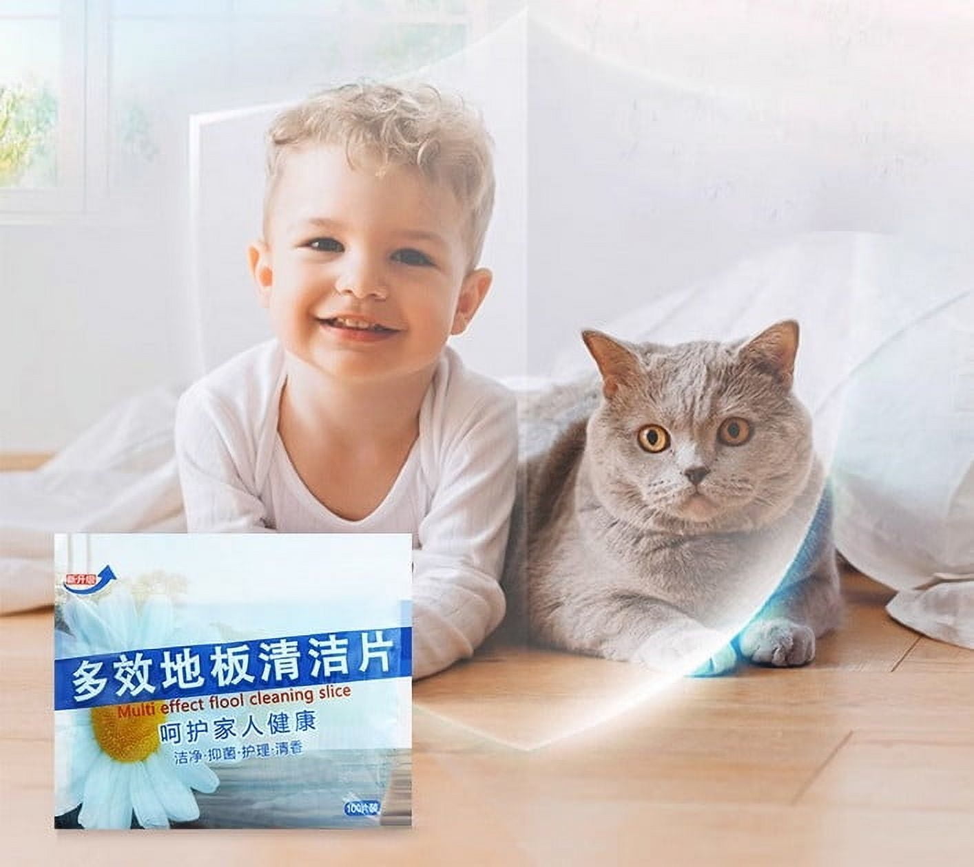 Floor Cleaner Toilet Bowl Cleaner 98% Plant-Based Gel Formula Freshens ...