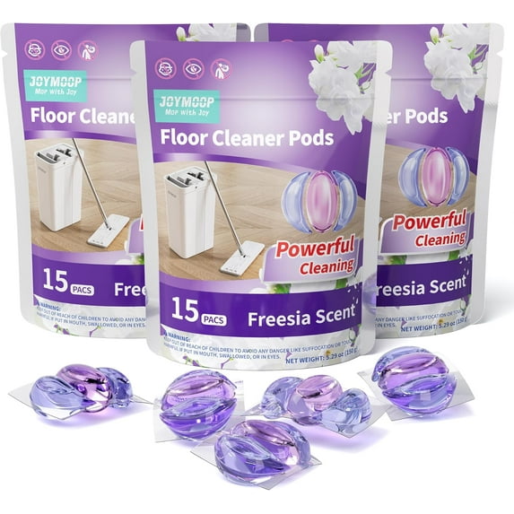 Floor Cleaner for Mopping, 45 PCS Mopping Solution, Hardwood Floor ...