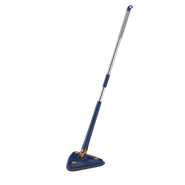 Floor Cleaning Squeegee Mop Triangle Self-Squeezer Hand Free Easy To ...