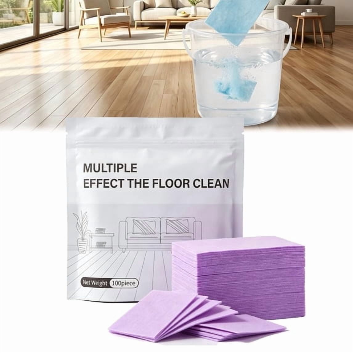 Floor Cleaning Tablets, 100 Count Multi Surface Floor Cleaner for ...