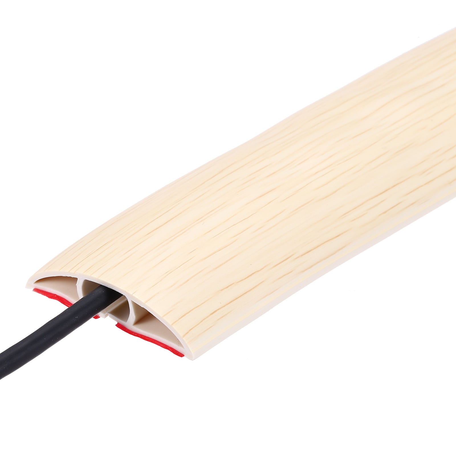 Floor Cord Cover 4ft, Extension Cord Hider for Floor Cable Management 0 ...