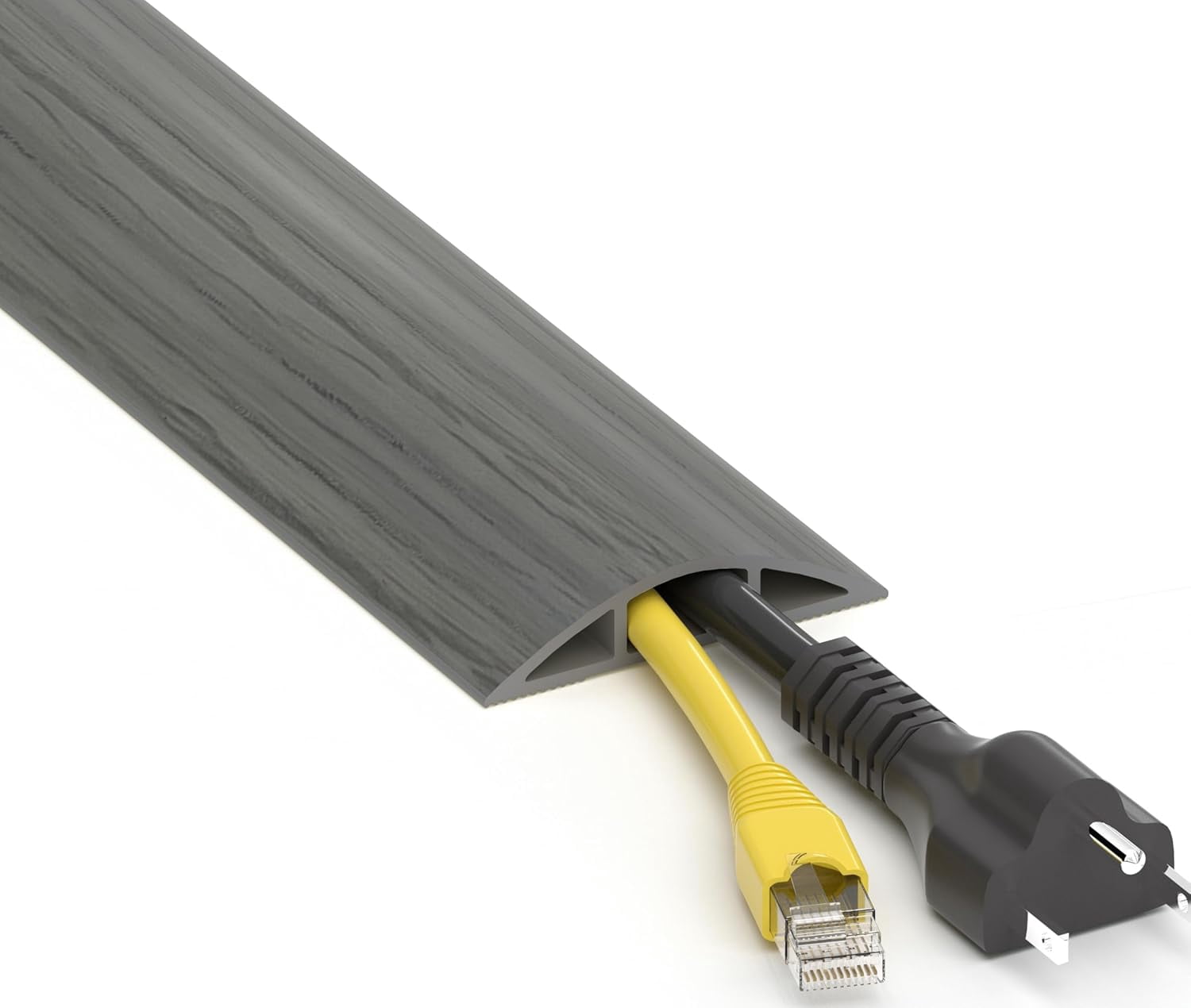 Floor Cord Cover 6ft, Cord Hider Floor Hide Extension Cords, Floor ...