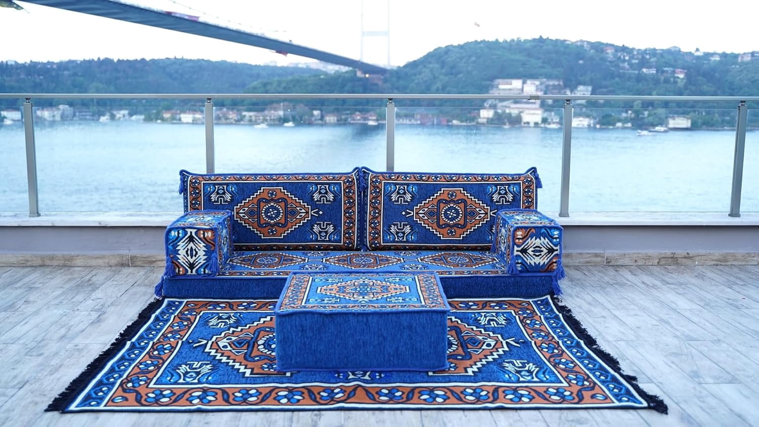 Floor Cushion Seating for Adults, Full Size Futon Mattress, Turkish ...