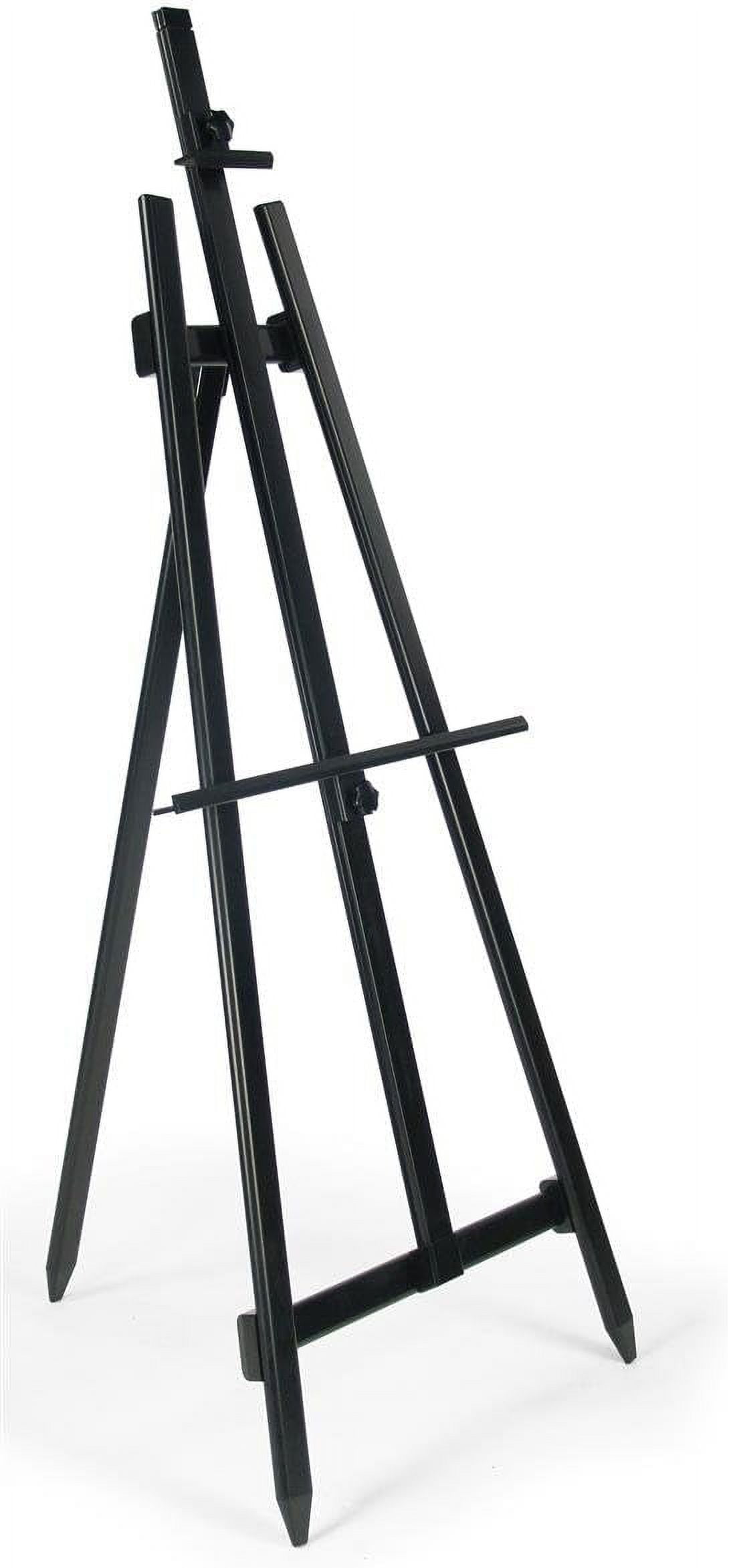 Floor Display Easel, Portable and Lightweight, Height-Adjustable Bars ...