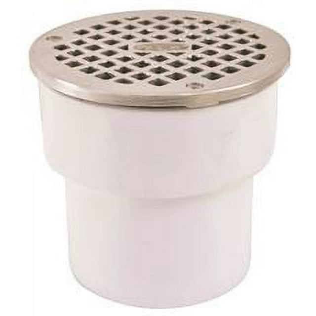 Floor Drain Adjustable 3 In. X 4 In. Pvc Hub - Walmart.com