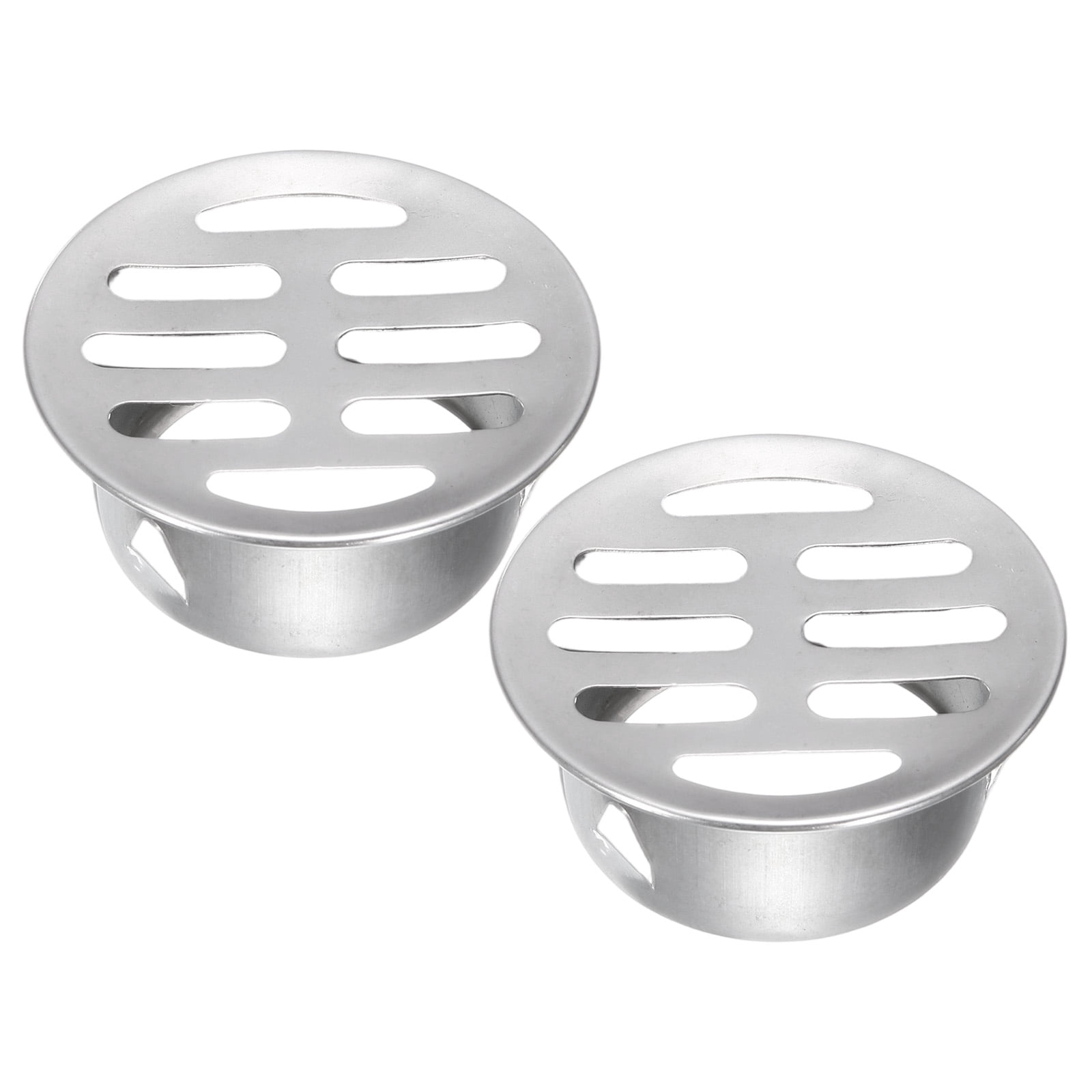 Floor Drain Cover 2.2" x 1.7" (50 Flat Mouth), 2 Pcs 304 Stainless ...