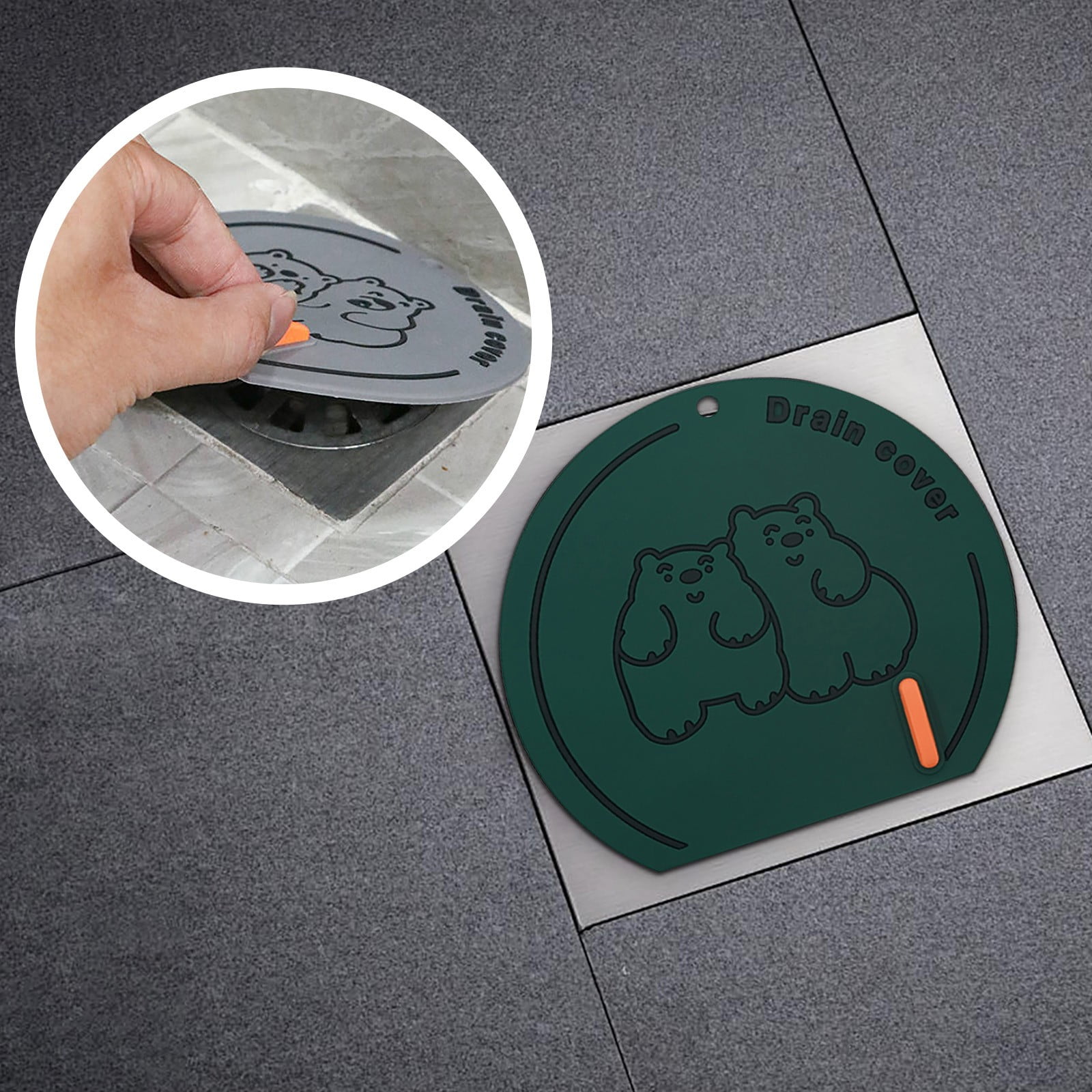 Floor Drain Deodorizer, Odor Eliminating Pad, Stainless Steel ...