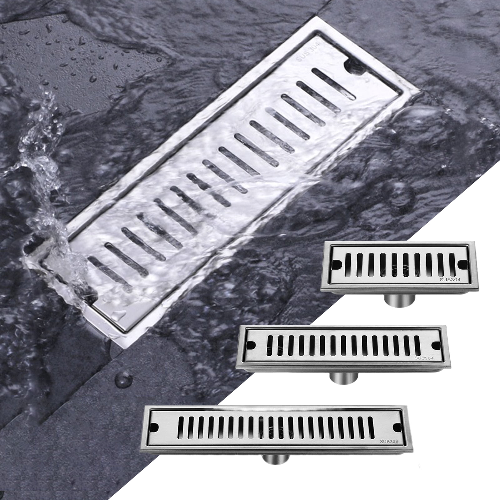 Floor Drain Good Sealing Anti-blocking Large Displacement Rectangular ...
