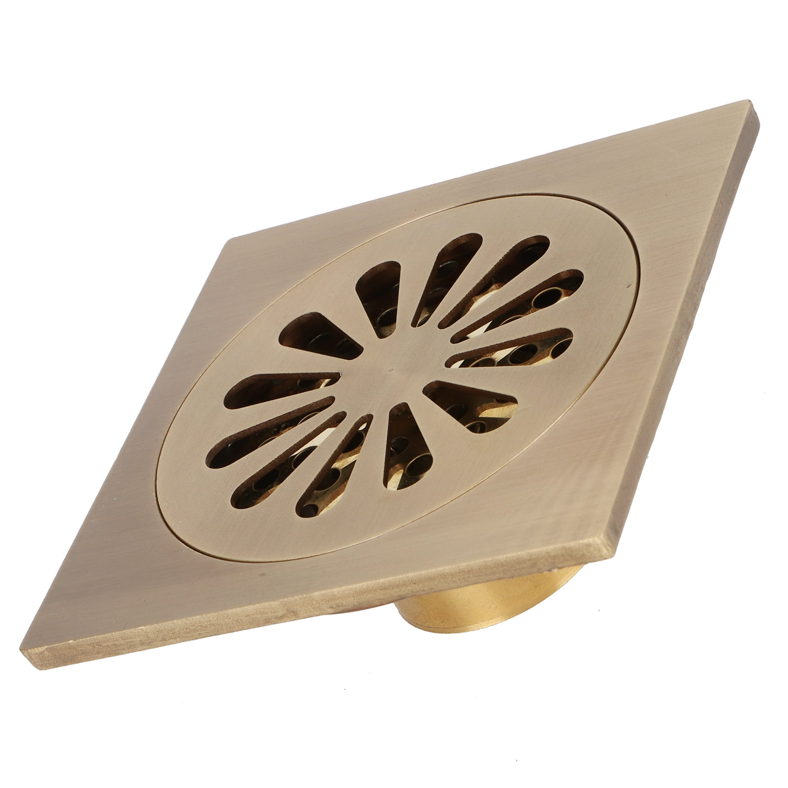 Floor Drain Set European Style Antique Copper Shower Drain Bathroom ...