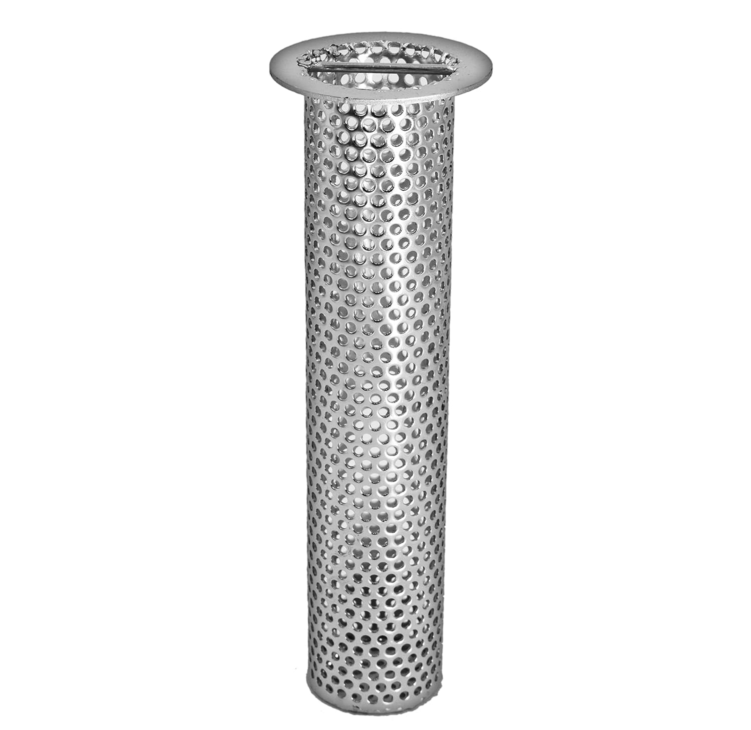 Floor Drain Strainer, 8" Tall, Perforated Stainless Steel - Walmart.com