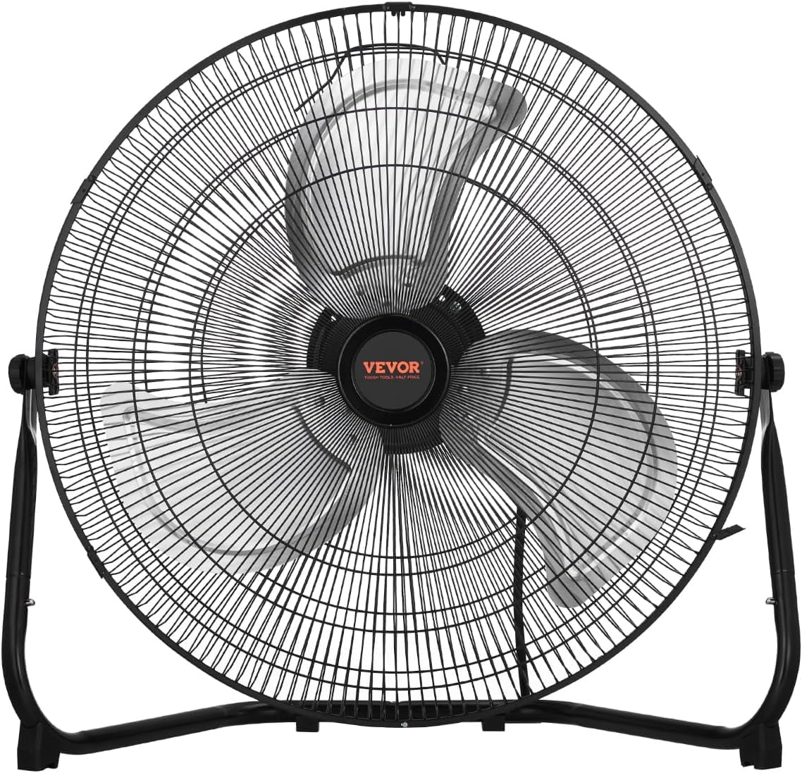 Floor Fan, 3 Speeds High Velocity Heavy Duty 20 Inch Industrial Fan ...